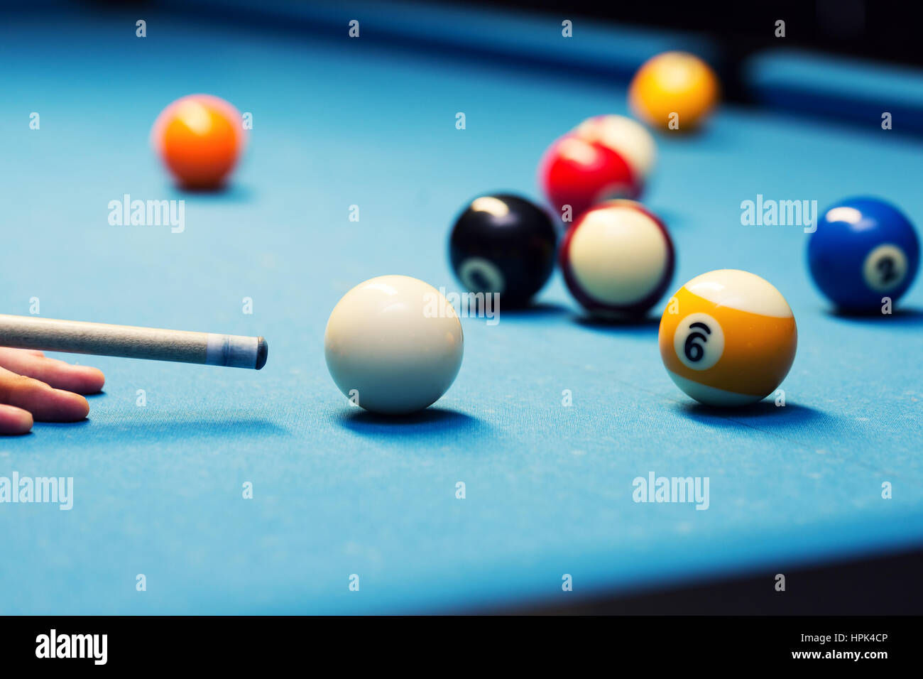 Cue ball hi-res stock photography and images - Alamy