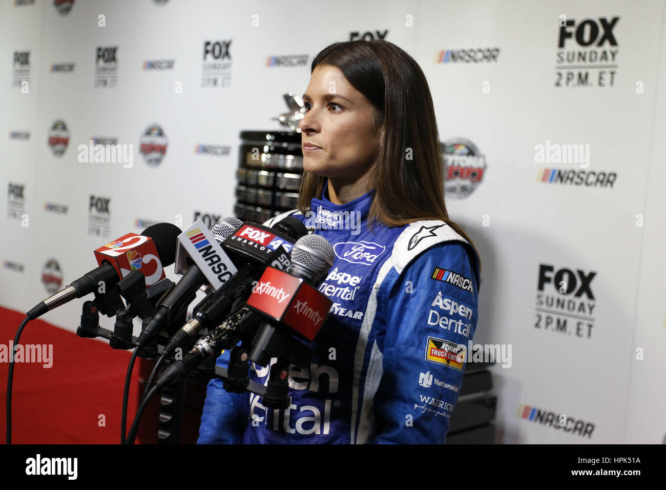 Danica patrick daytona 500 hi-res stock photography and images - Alamy