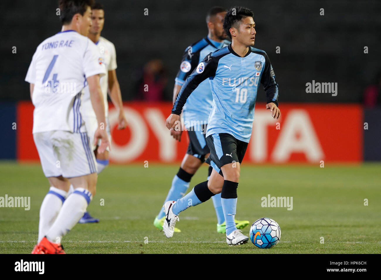 Kawasaki Todoroki Stadium, Kanagawa, Japan. 22nd Feb, 2017. Ryota ...