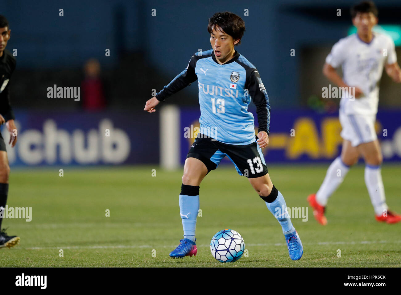 Kawasaki Todoroki Stadium, Kanagawa, Japan. 22nd Feb, 2017. Koji Miyoshi (Frontale), FEBRUARY 22 ...