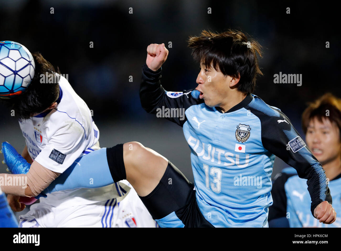 Kawasaki Todoroki Stadium, Kanagawa, Japan. 22nd Feb, 2017. Koji Miyoshi (Frontale), FEBRUARY 22 ...