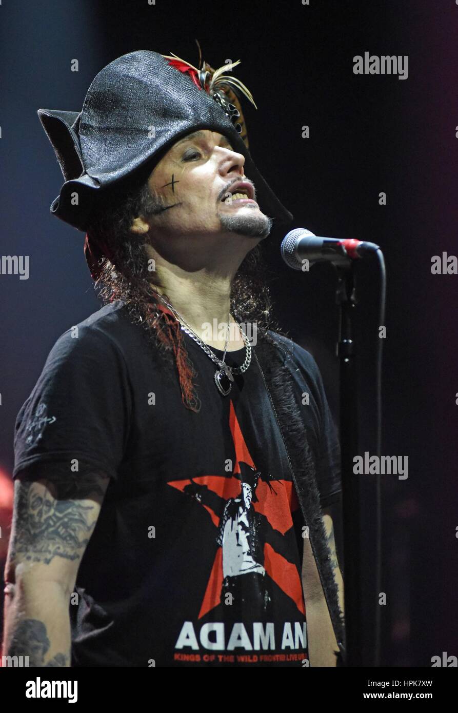 New York, NY, USA. 22nd Feb, 2017. Adam Ant in attendance for Adam Ant in Concert, Webster Hall ...