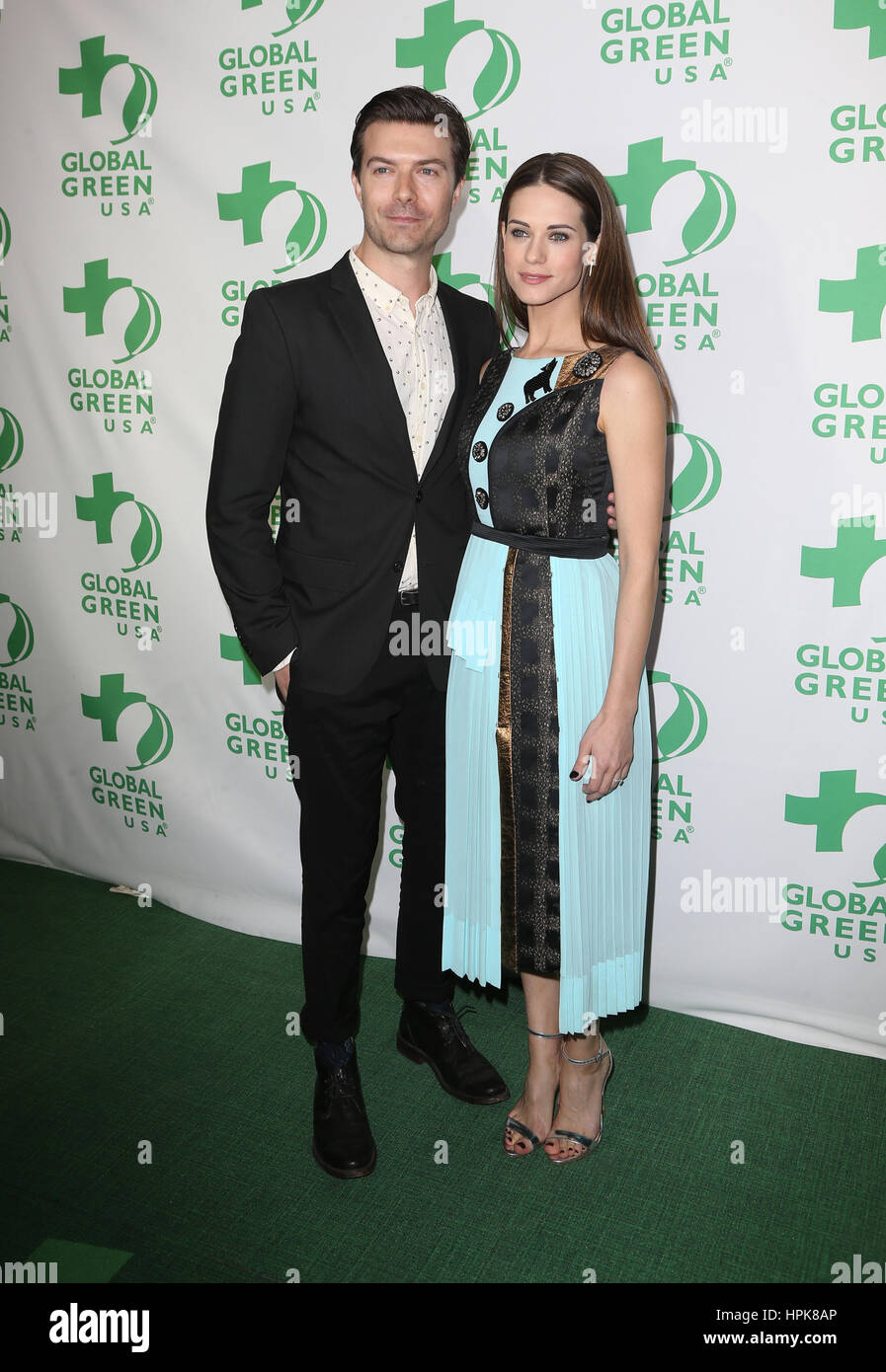 Hollywood, CA. 22nd Feb, 2017. Noah Bean, Lyndsy Fonseca, At 14th ...