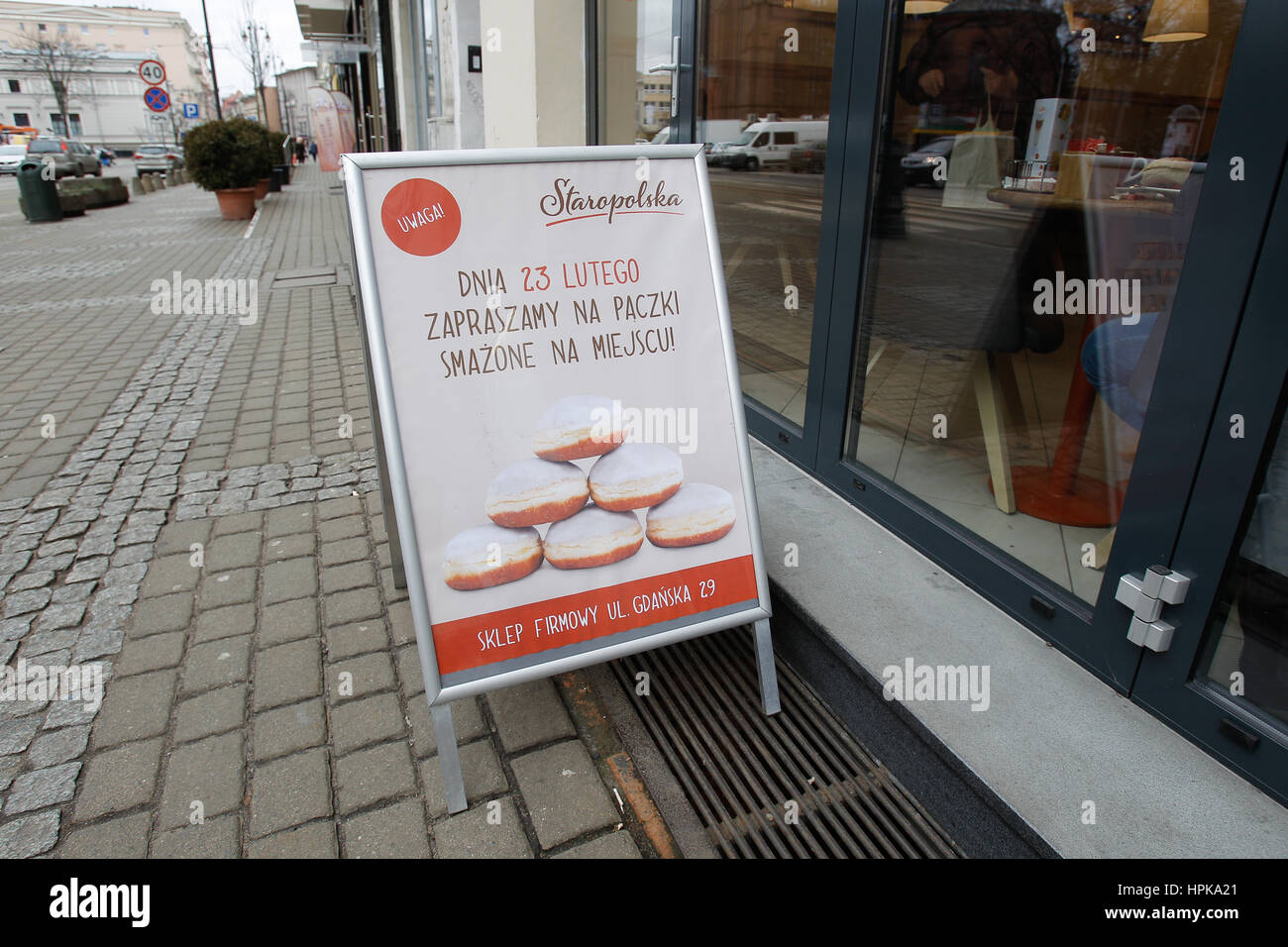 Bydgoszcz, Poland. 23rd Feb, 2017. The last Thursday before Lent also ...