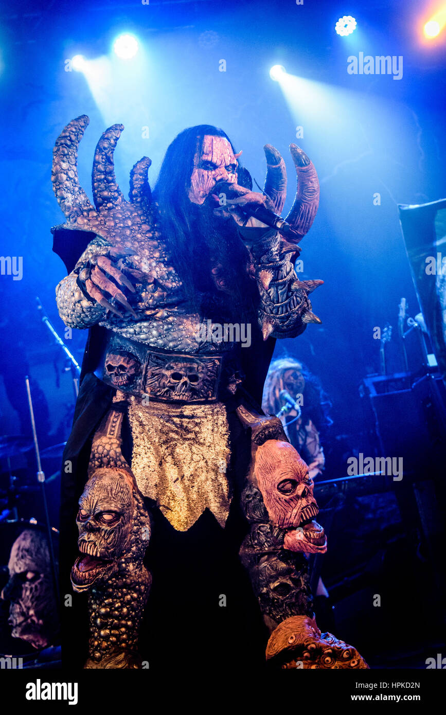 February 22, 2017 - Finnish hard rock/heavy metal band LORDI perfomed ...