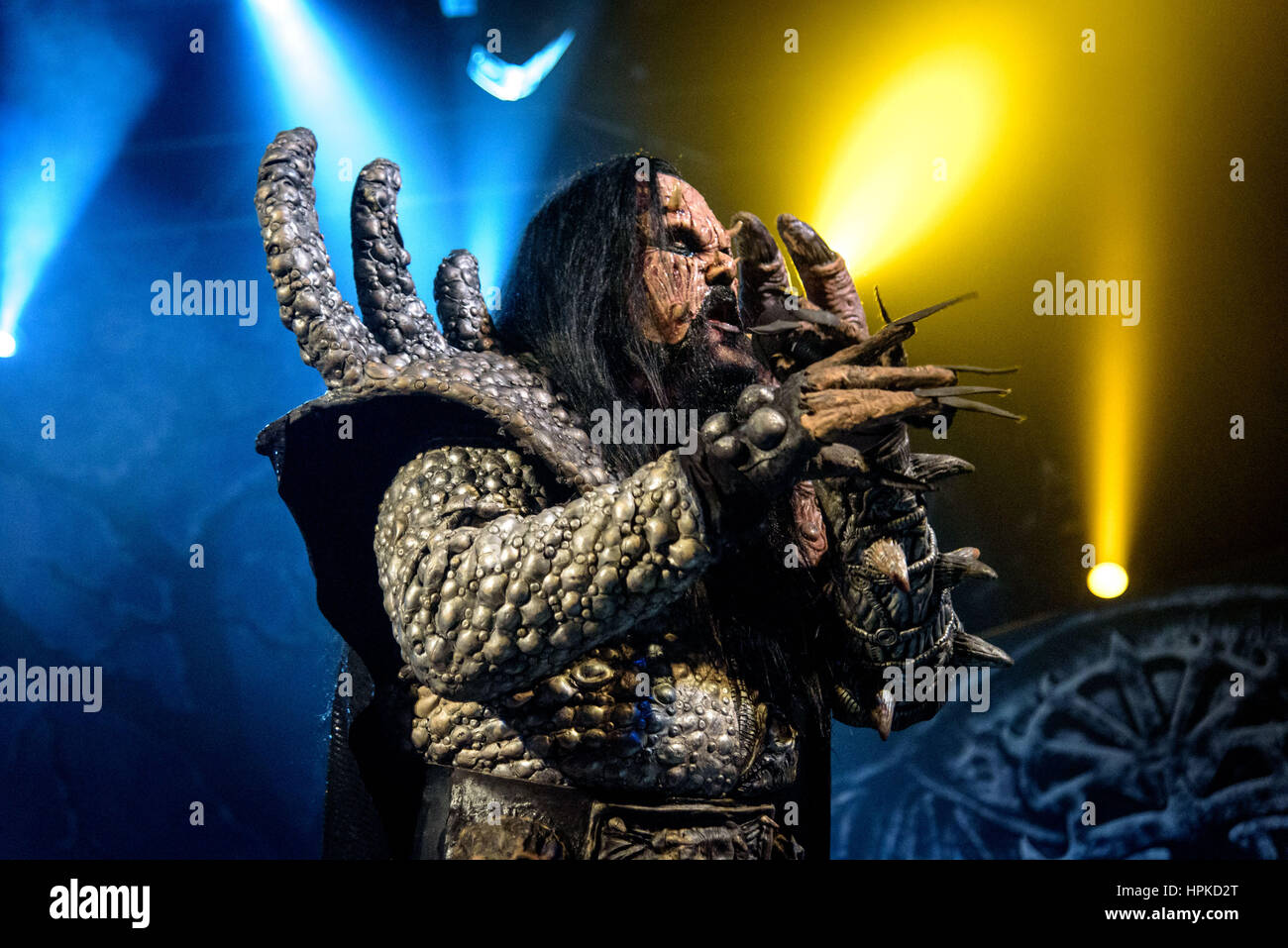 February 22, 2017 - Finnish hard rock/heavy metal band LORDI perfomed ...