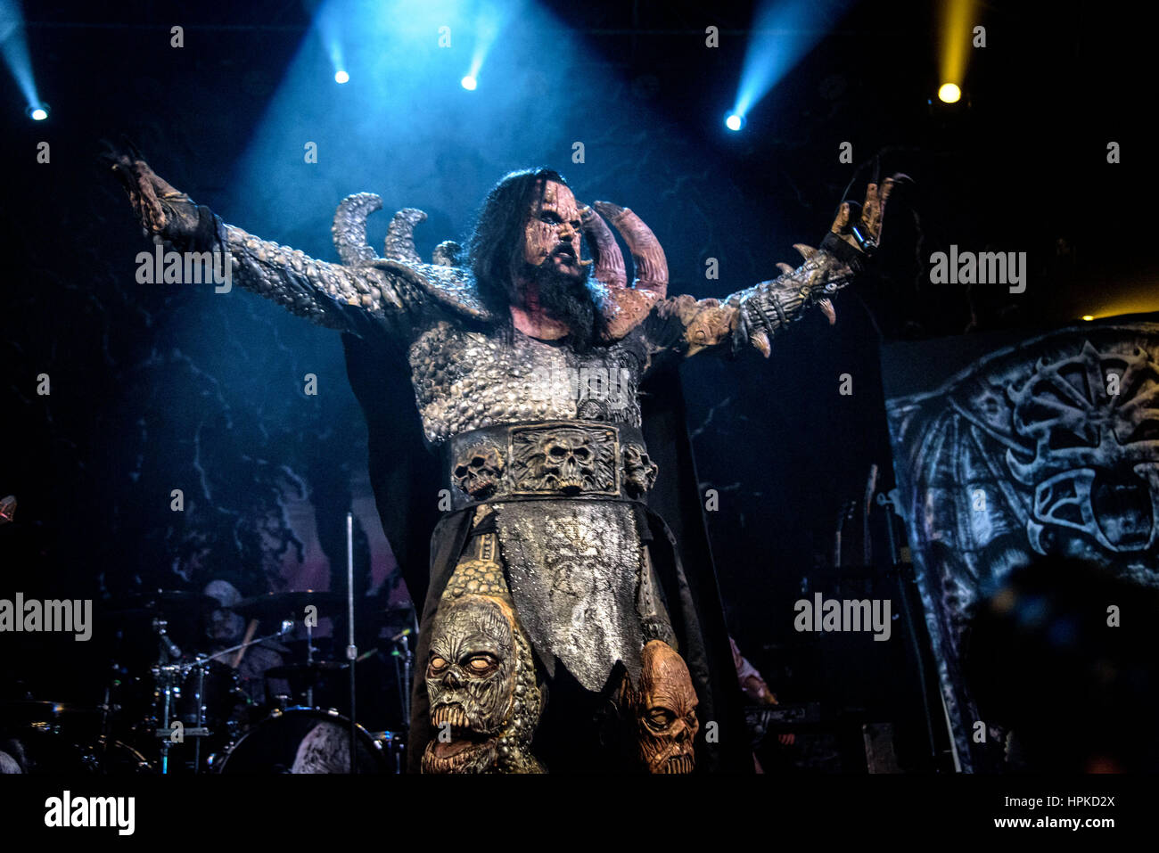 February 22, 2017 - Finnish hard rock/heavy metal band LORDI perfomed ...