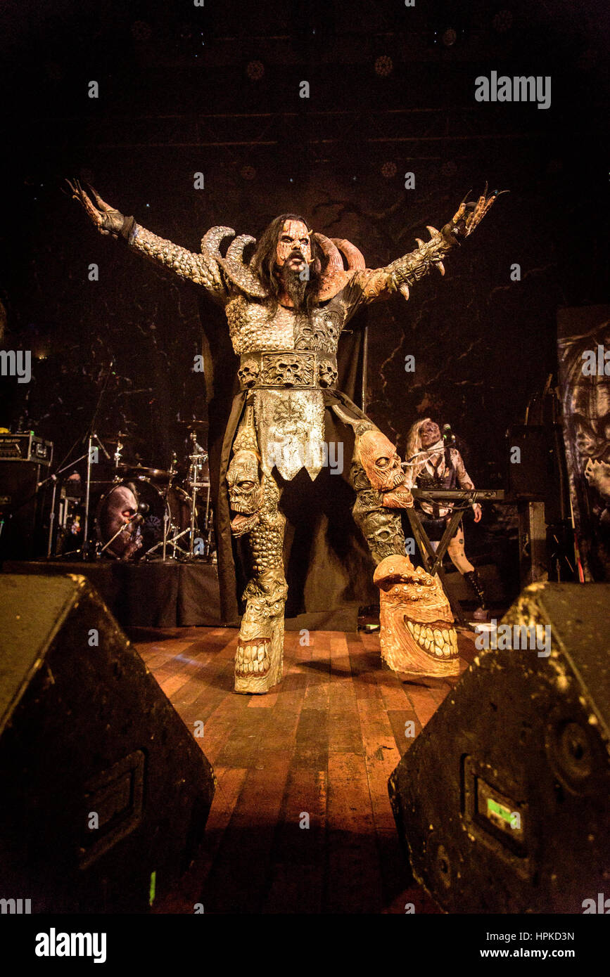 February 22, 2017 - Finnish hard rock/heavy metal band LORDI perfomed ...