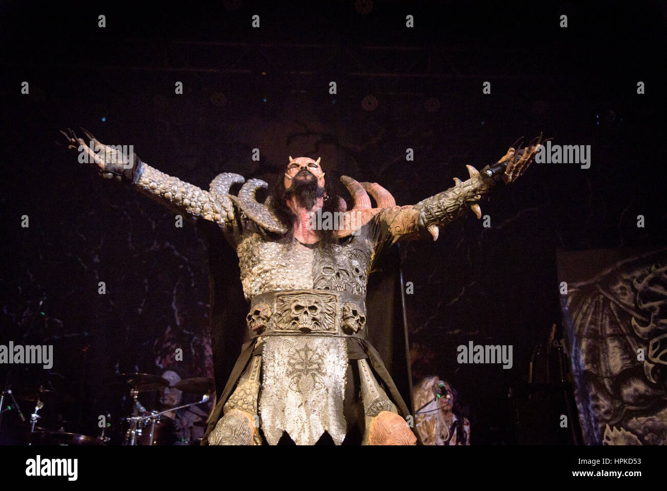 February 22, 2017 - Finnish hard rock/heavy metal band LORDI perfomed ...