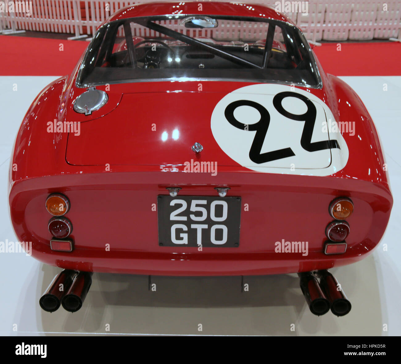 London, UK. 23rd Feb, 2017. The Ferrari 250 GTO one of the more ...