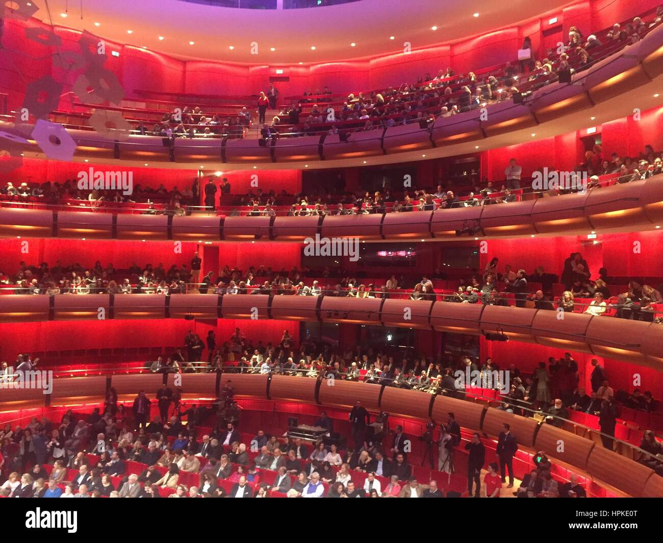 Athens, Greece. 23rd Feb, 2017. The new Stavros Niarchos Foundation ...