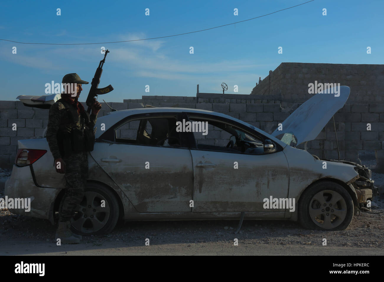 February 23, 2017 - The Turkish forces and the Free Syrian Army (FSA ...