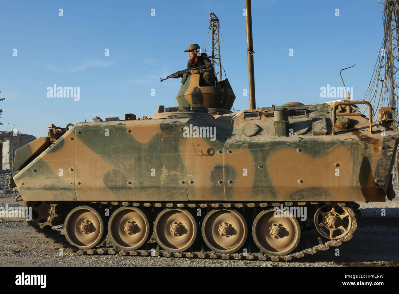 February 23, 2017 - The Turkish forces and the Free Syrian Army (FSA ...