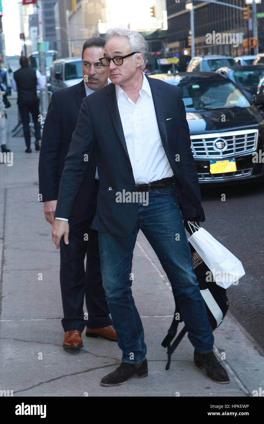 New York, NY, USA. 23rd Feb, 2017. Bradley Whitford at The Late Show ...