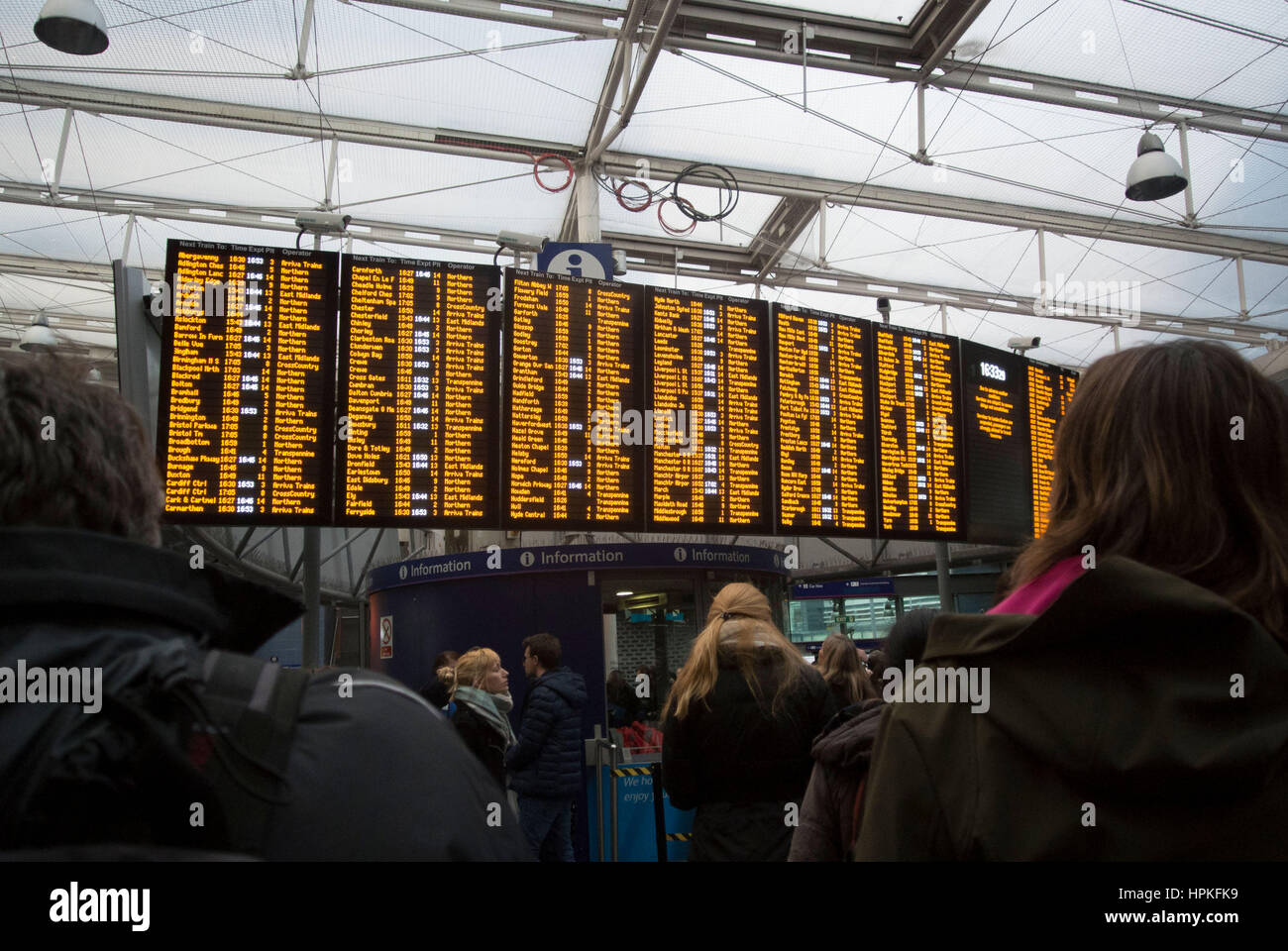 Uk train travel 2017 manchester hi-res stock photography and images - Alamy