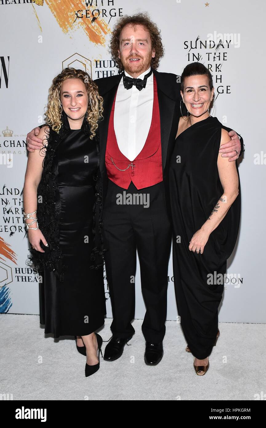 New York, NY, USA. 23rd Feb, 2017. River Marker, Adam Speers, Jeanine ...