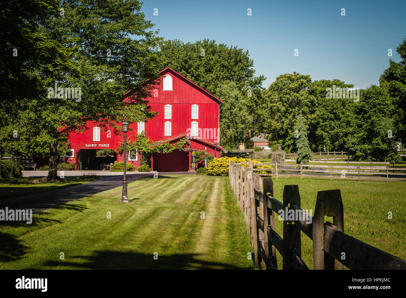 farm house, barn, horse tack Stock Photo - Alamy