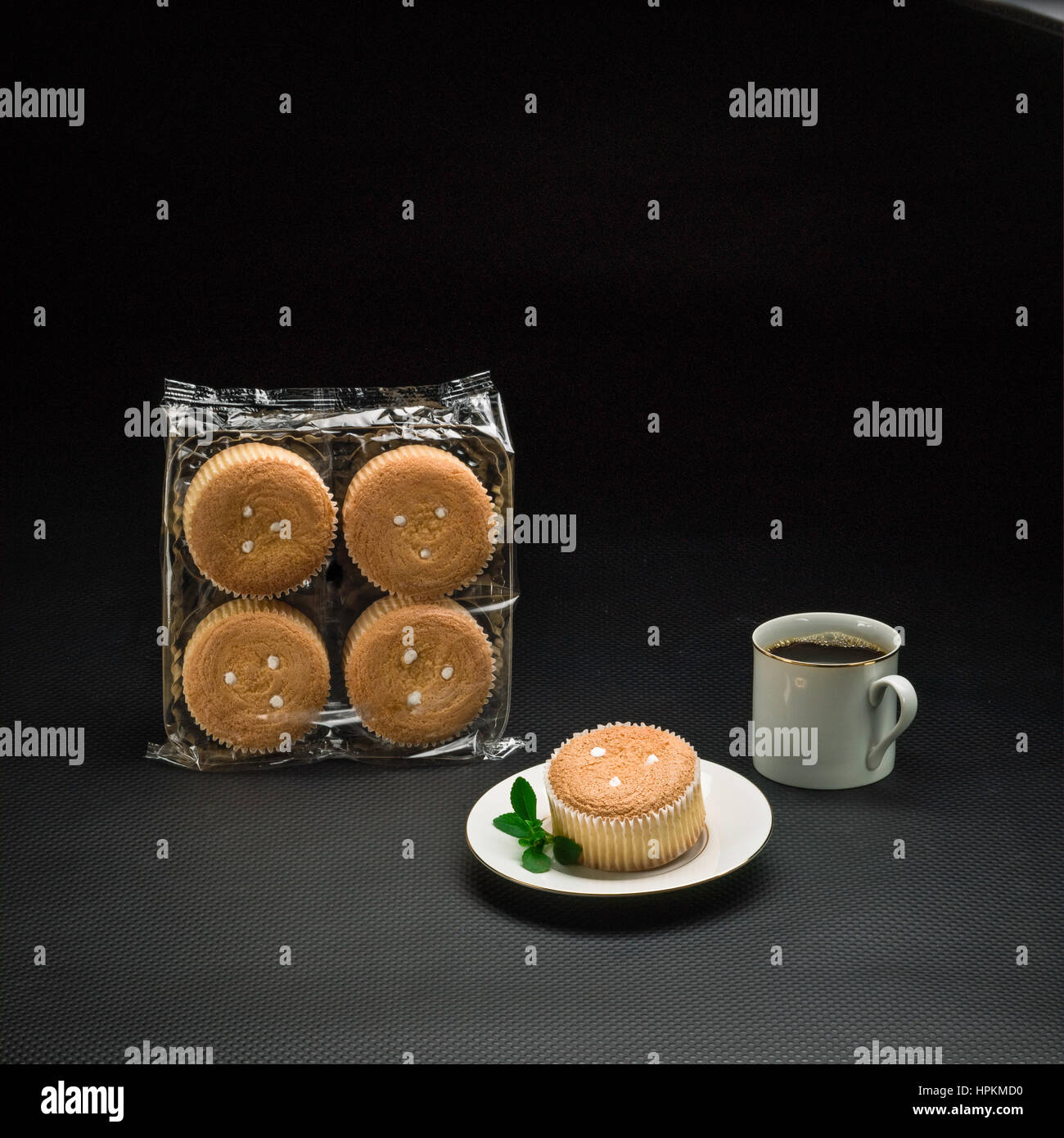 Bakery, baked goods. Lady Fingers, dessert shells, packaging Stock ...