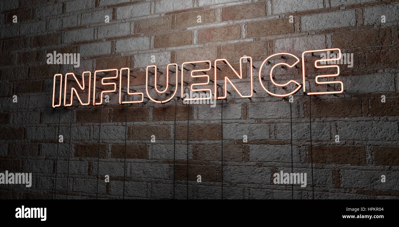 Influence sign wall word hi-res stock photography and images - Alamy