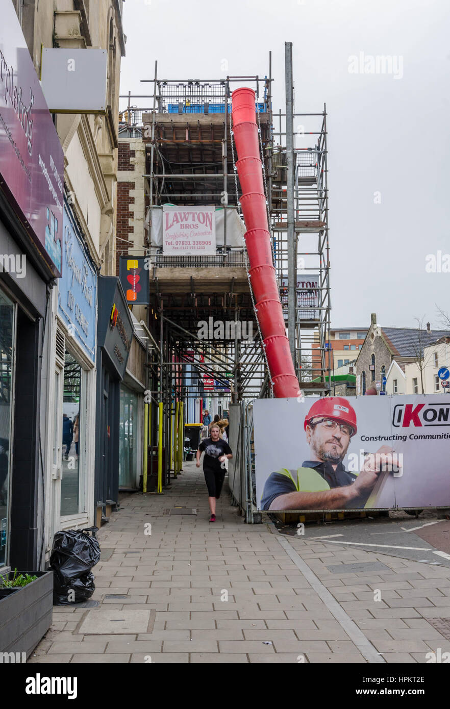 Construction chute building chute hi-res stock photography and images ...