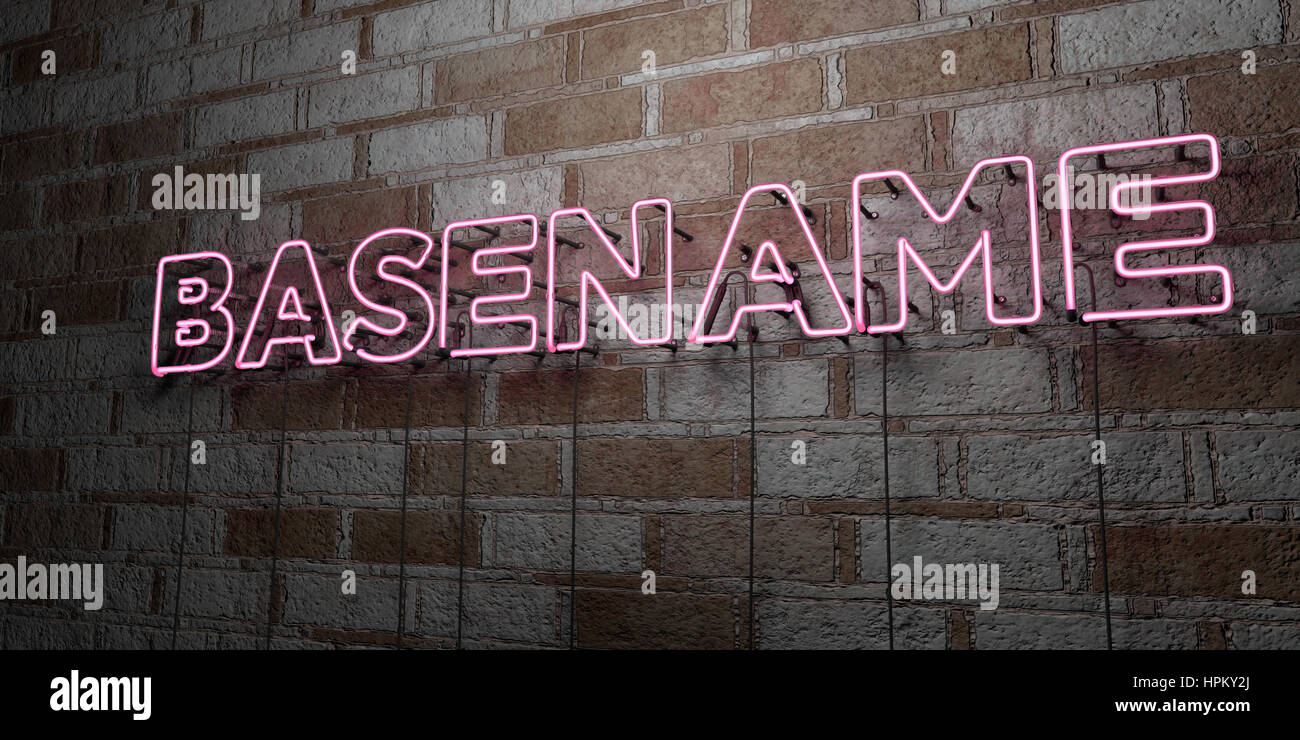 Basename text hi-res stock photography and images - Alamy