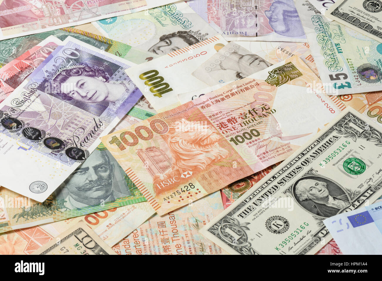 Different currency notes hi-res stock photography and images - Alamy