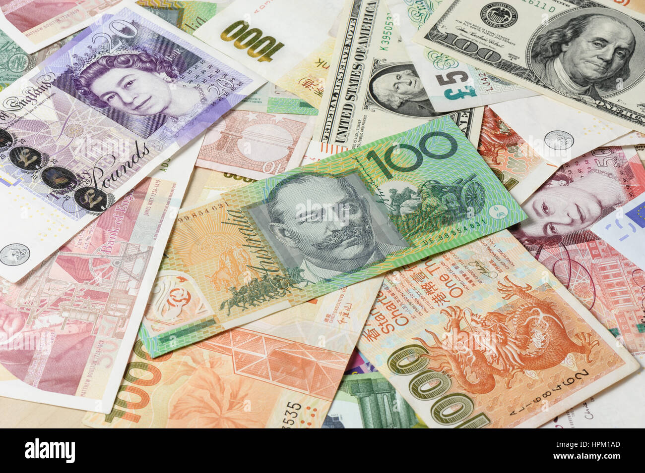 Notes of different countries hi-res stock photography and images - Alamy