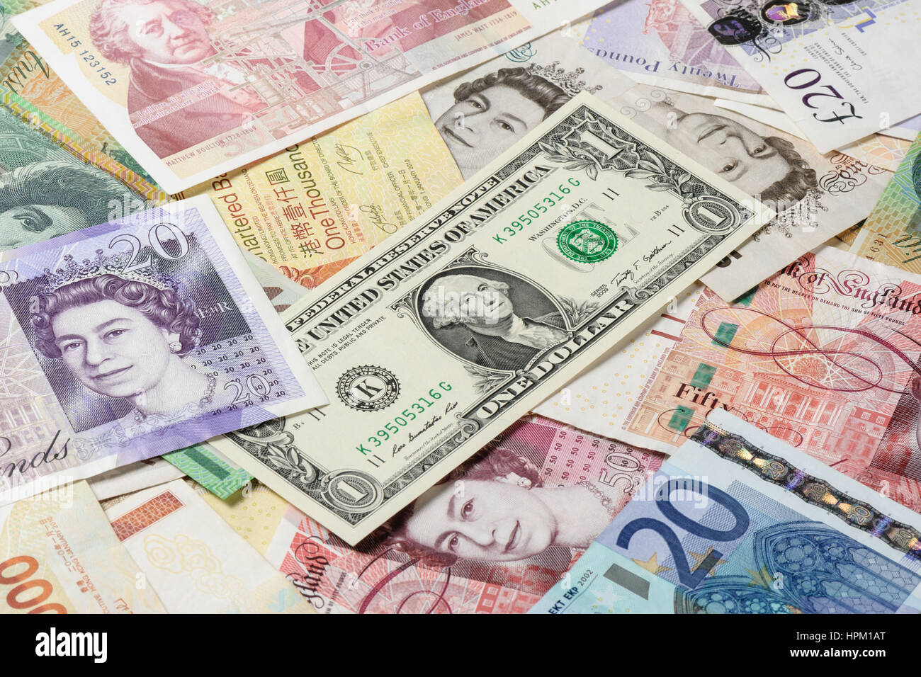 Bank notes countries currency different hi-res stock photography and ...