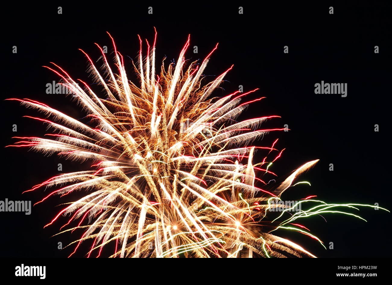 Fire Works For Canada Day In Cranbrook, BC Stock Photo - Alamy