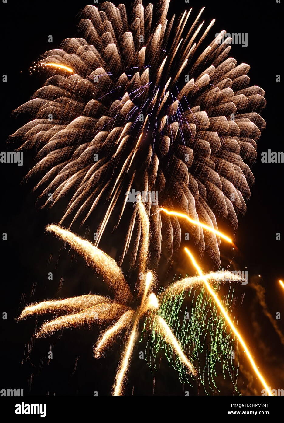 Fire Works For Canada Day In Cranbrook, BC Stock Photo - Alamy