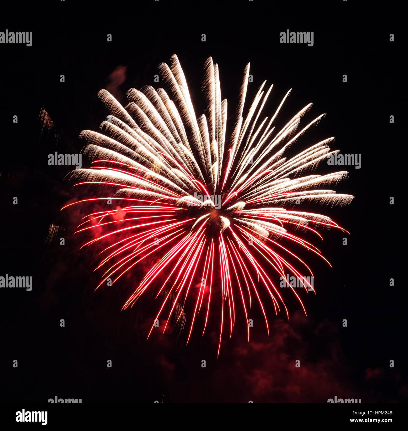 Fire Works For Canada Day In Cranbrook, BC Stock Photo - Alamy
