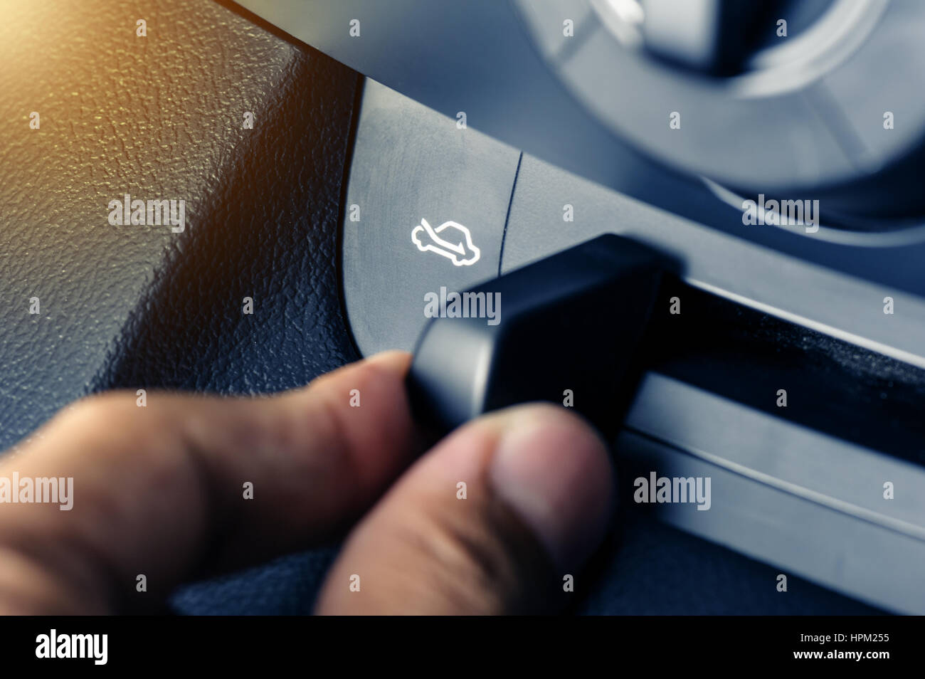 car air conditioner control switch, transportation concept Stock Photo ...