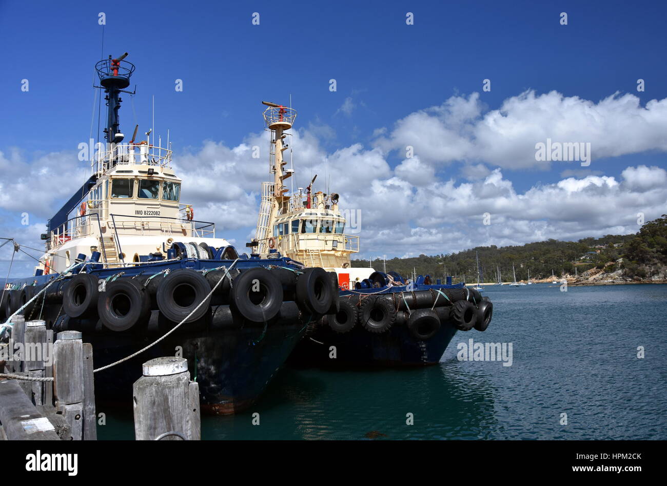 Eden, Australia - Jan 6, 2017. The Port of Eden is the southern most ...