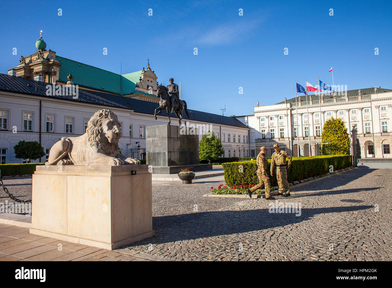 Presidential Palace,Warsaw, Poland Stock Photo - Alamy