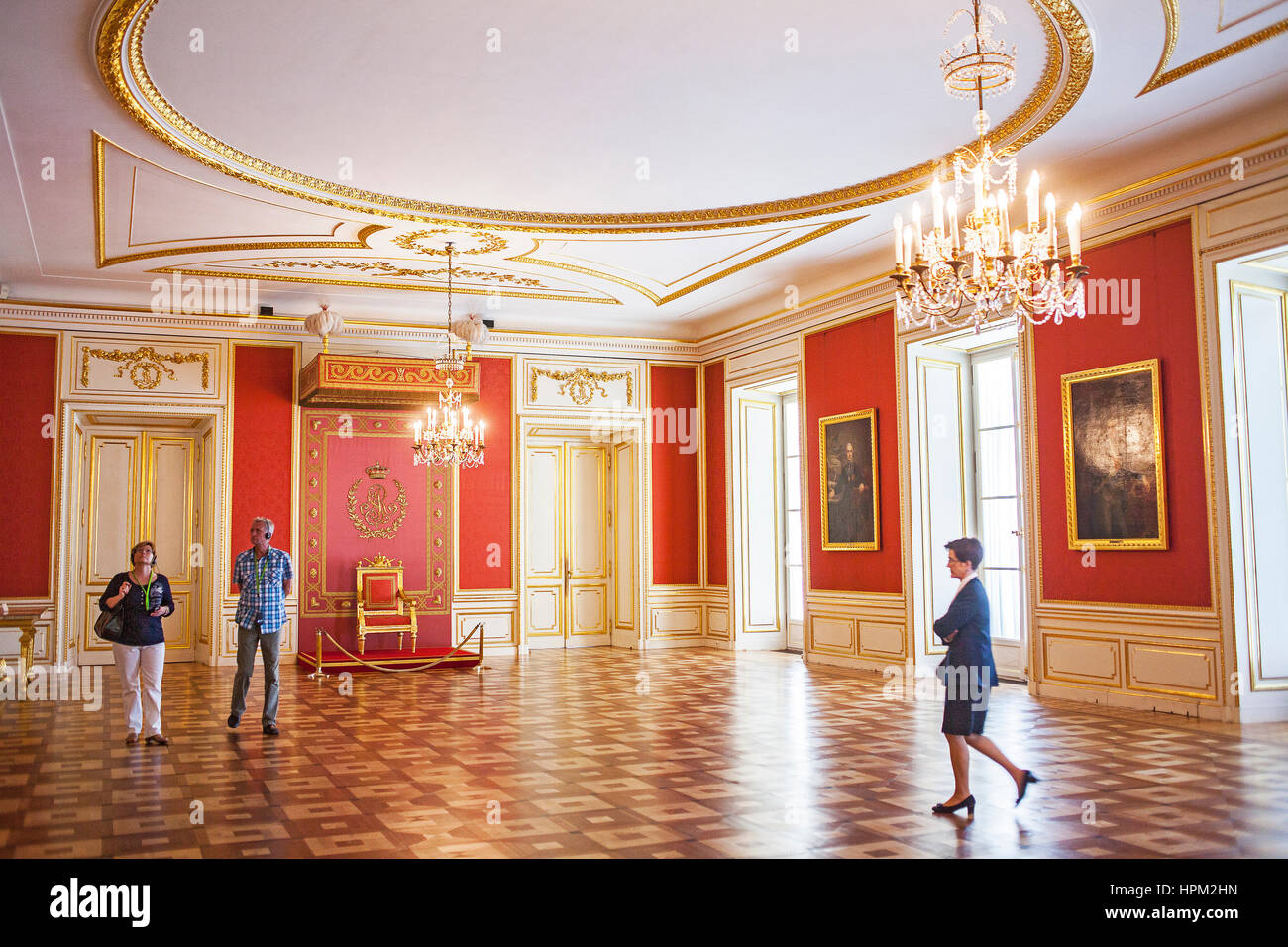 Royal Castle, interior,Warsaw, Poland Stock Photo - Alamy