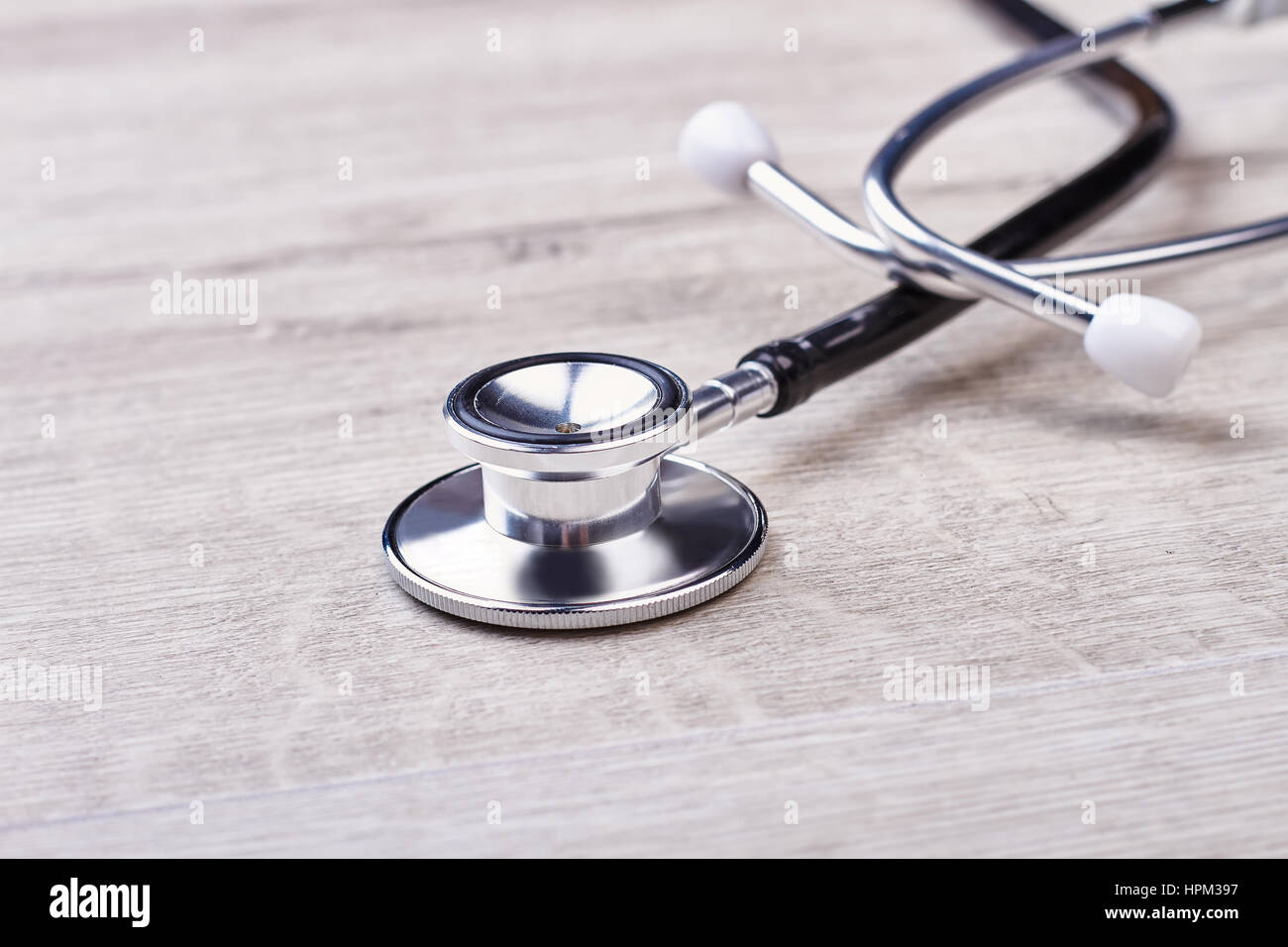 Stethoscope on the table Stock Photo - Alamy