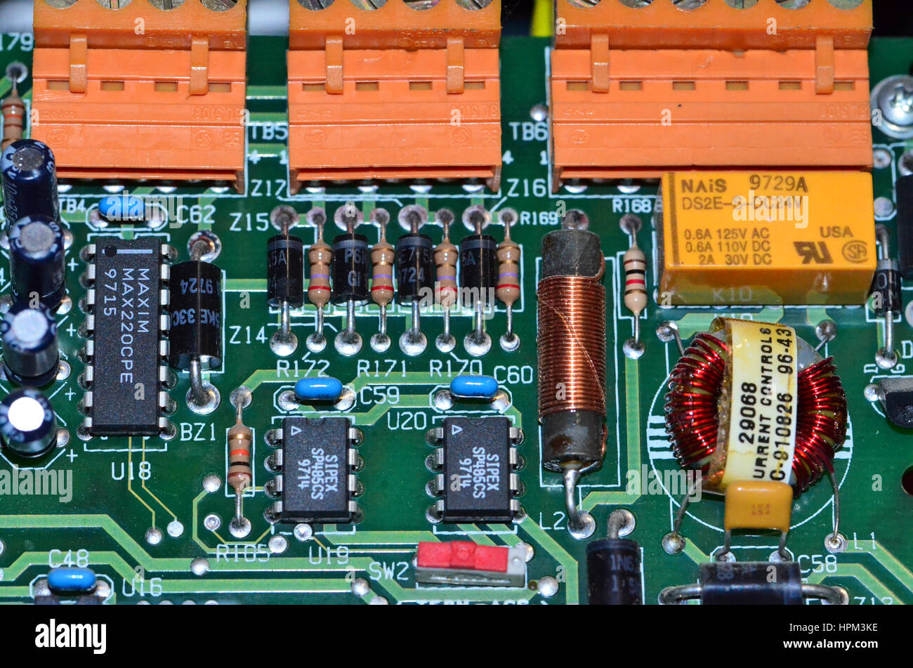 Motherboard circuits hi-res stock photography and images - Alamy