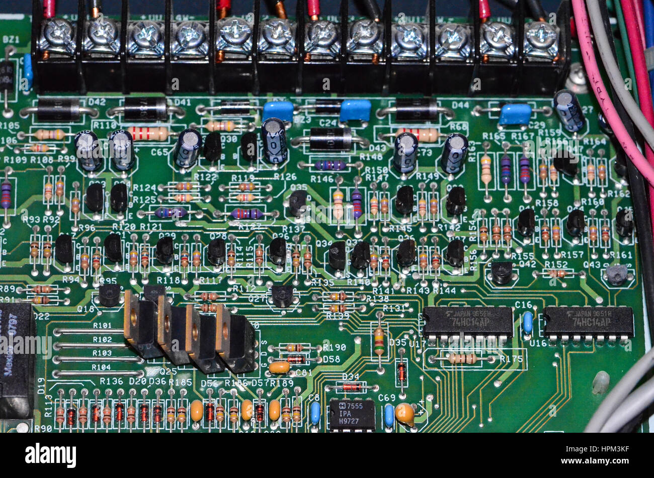 Motherboard circuits hi-res stock photography and images - Alamy