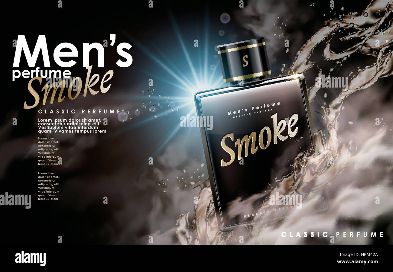Mens perfume Stock Vector Images - Alamy