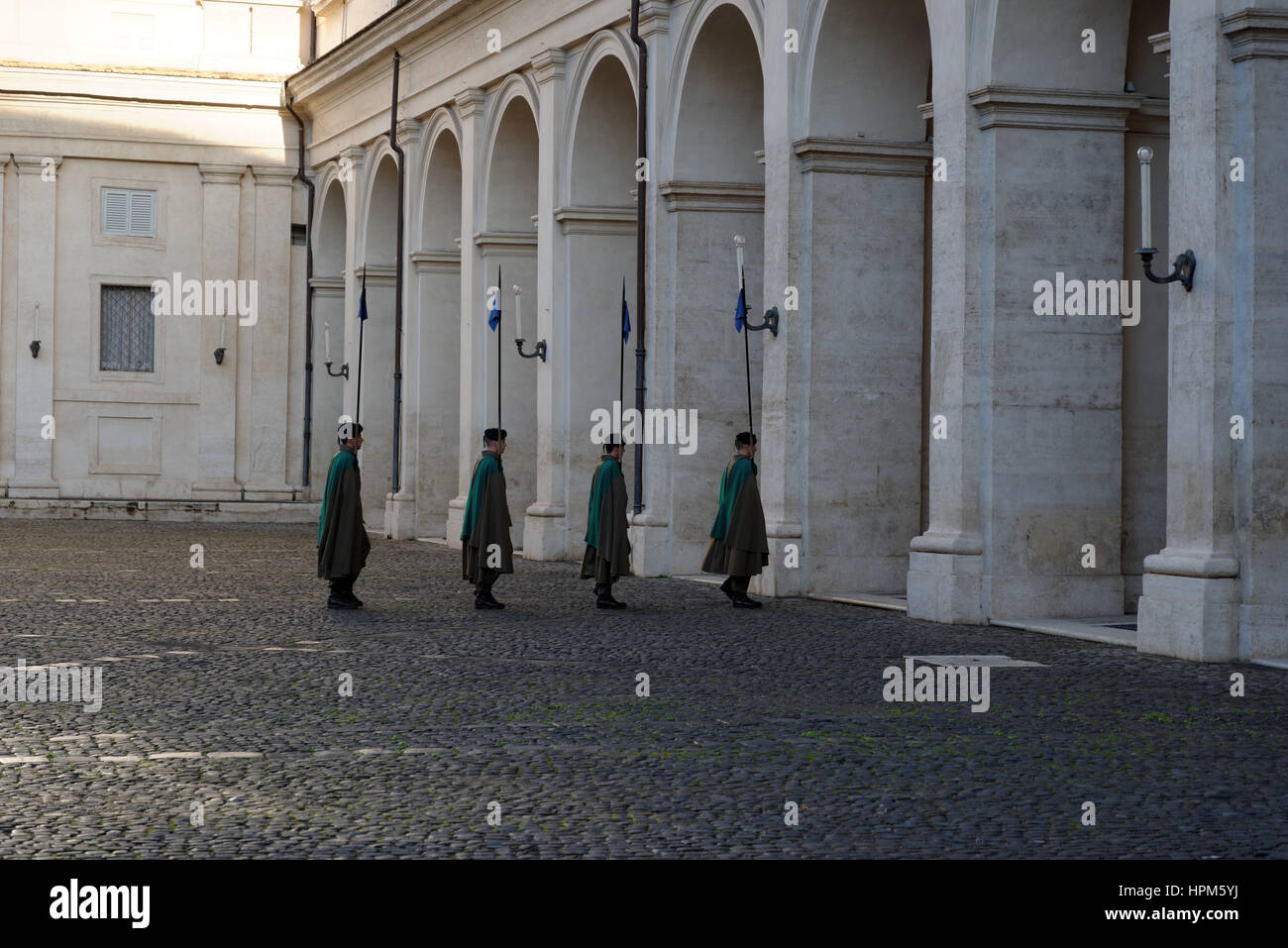 Quirinale Palace. Rome Stock Photo - Alamy