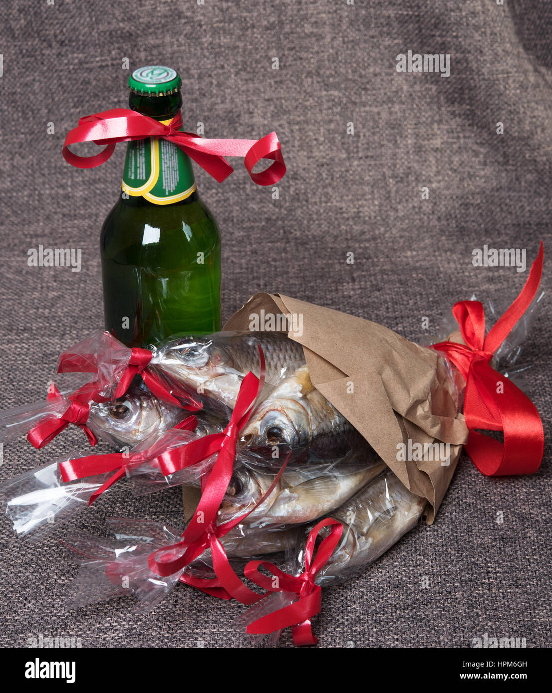 bright bouquet of salted fish Stock Photo - Alamy