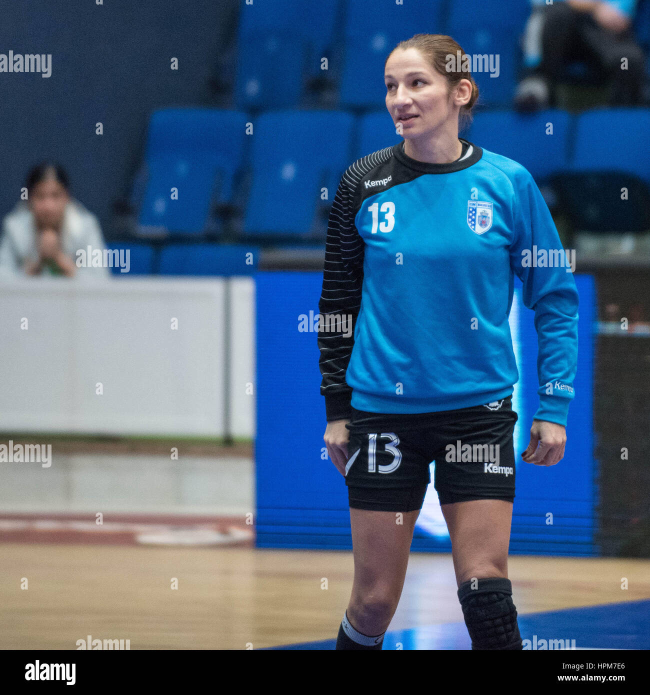 November 17, 2015: Cristina Georgiana Varzaru #13 of CSM Bucharest in ...