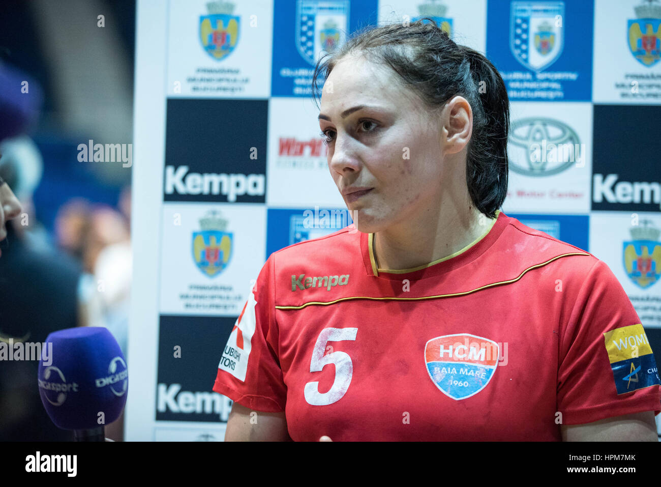 November 17, 2015: Melinda Geiger #5 of HCM Baia Mare during the ...