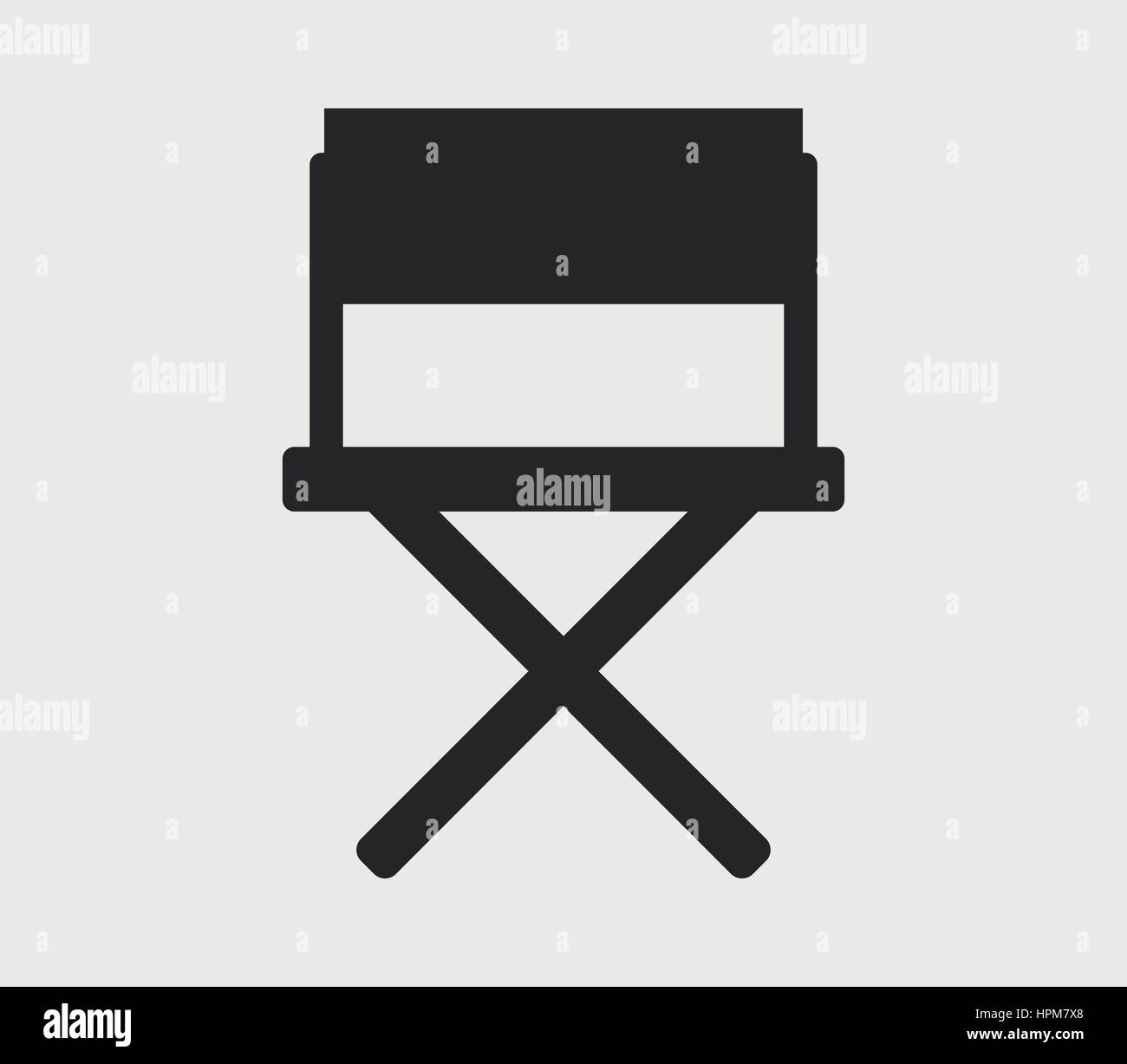 Director chair icon Stock Vector Image & Art - Alamy