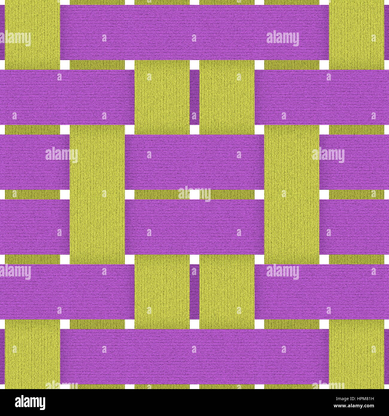 purple yellow fabric weave seamless background pattern Stock Photo - Alamy