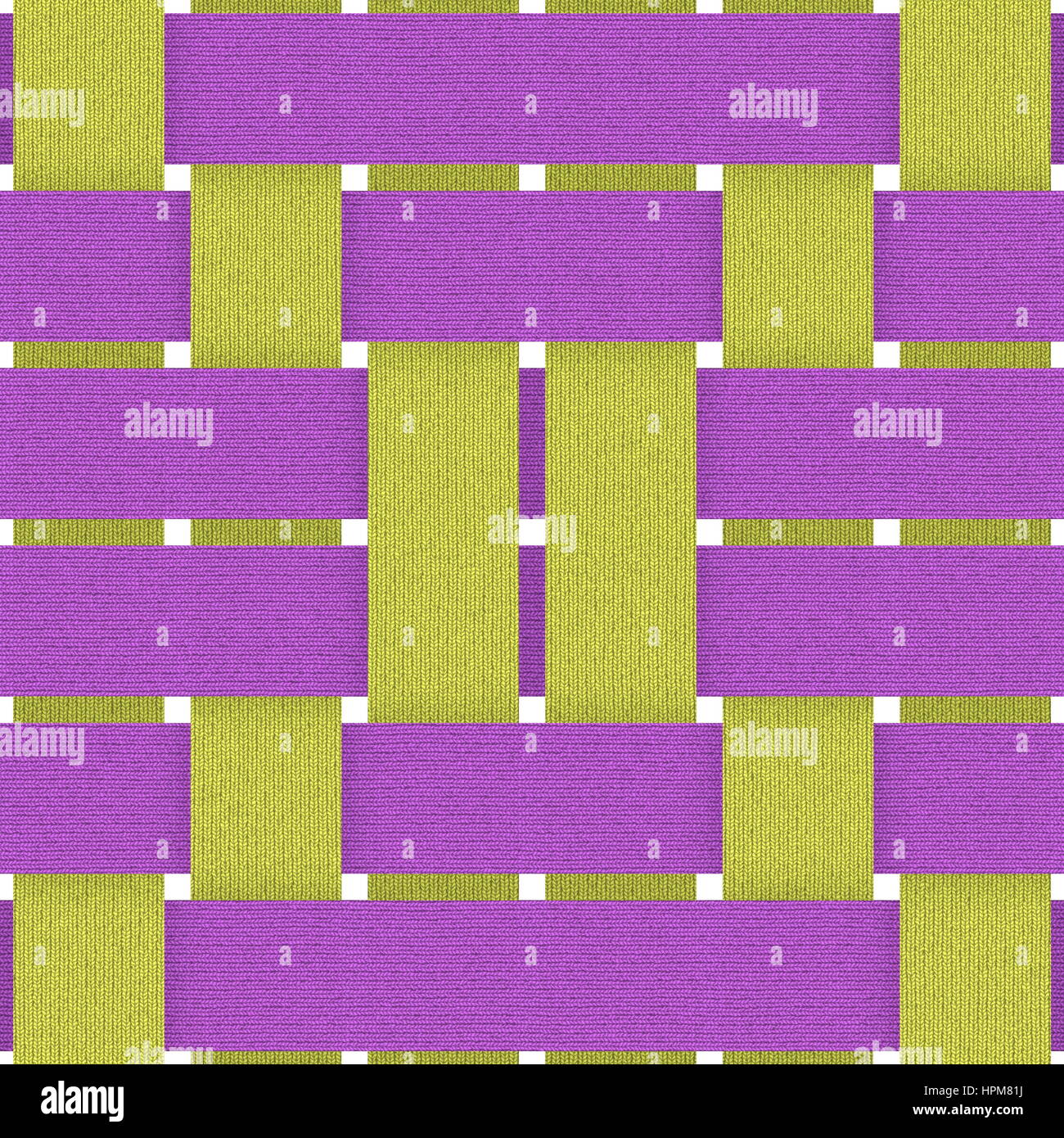 purple yellow fabric weave seamless background pattern Stock Photo - Alamy