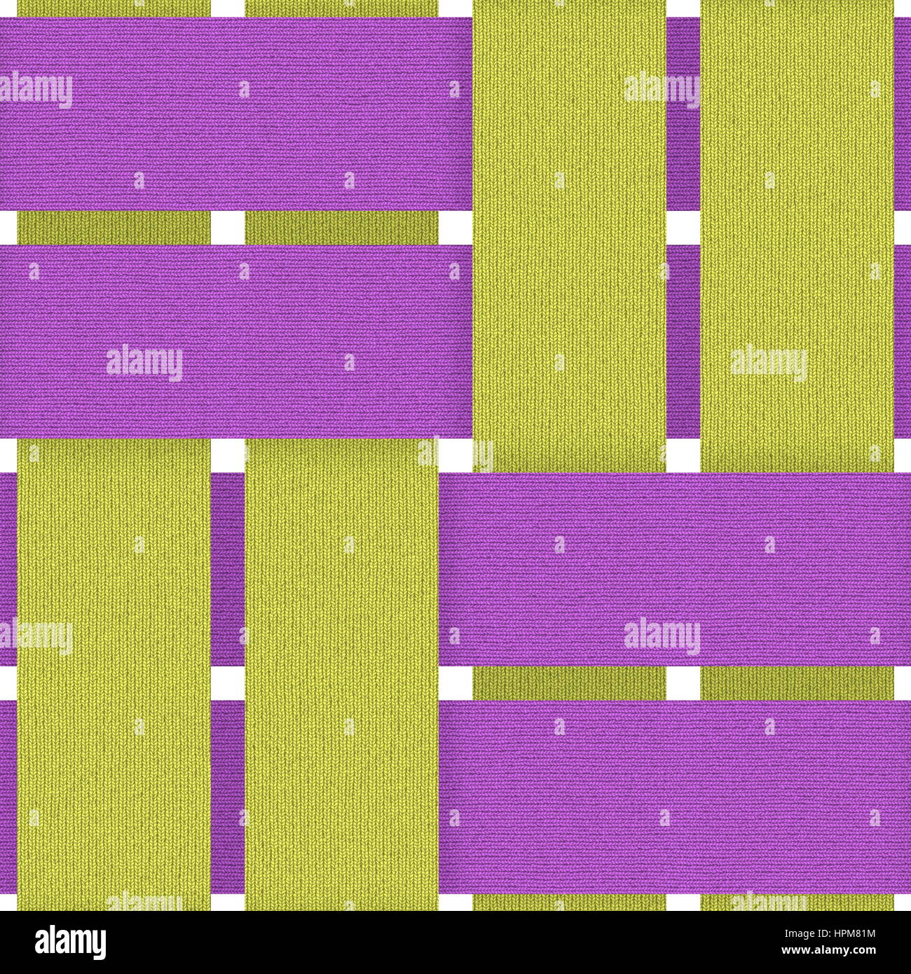 purple yellow fabric weave seamless background pattern Stock Photo - Alamy