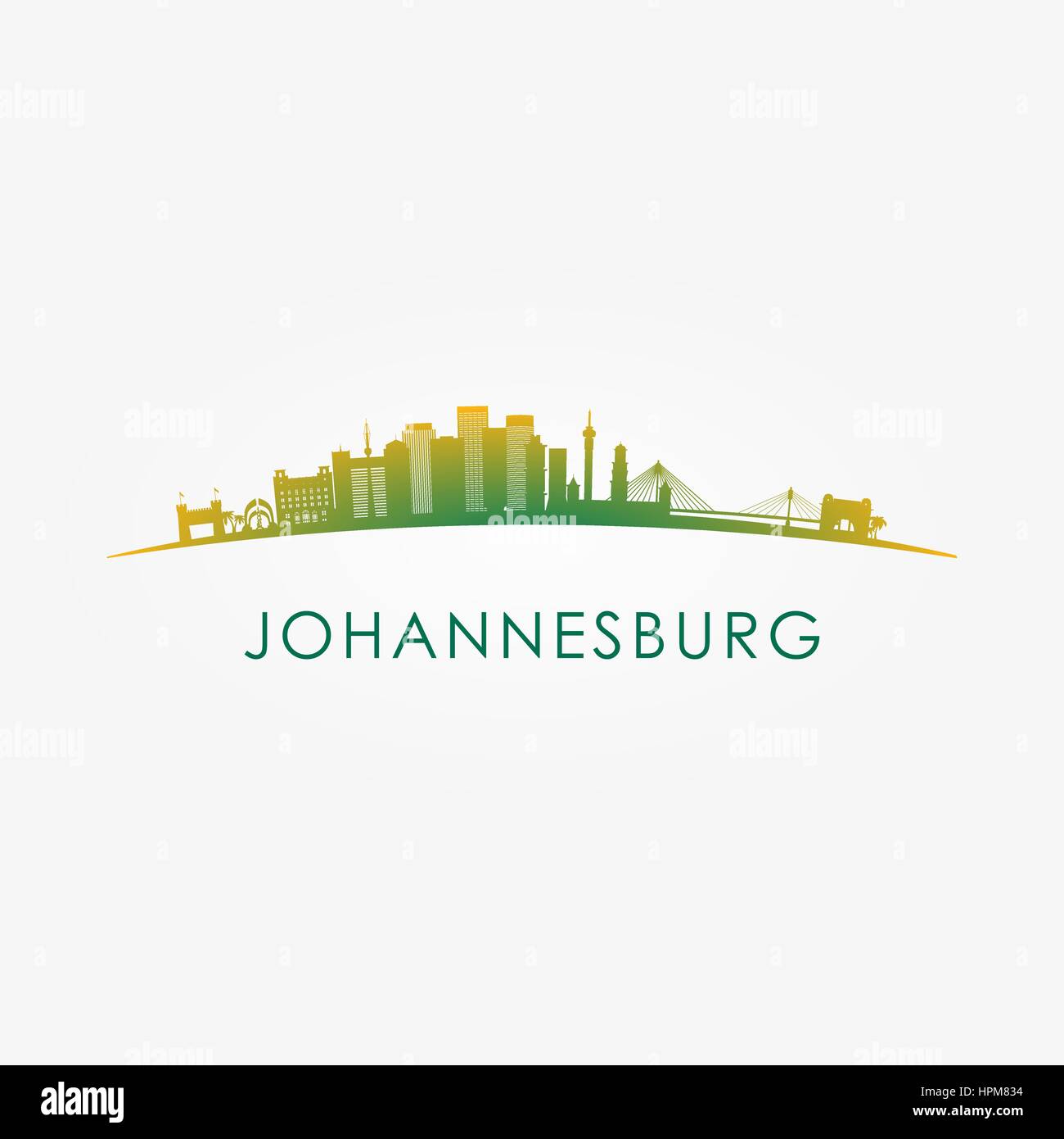 South africa view skyline Stock Vector Images - Alamy