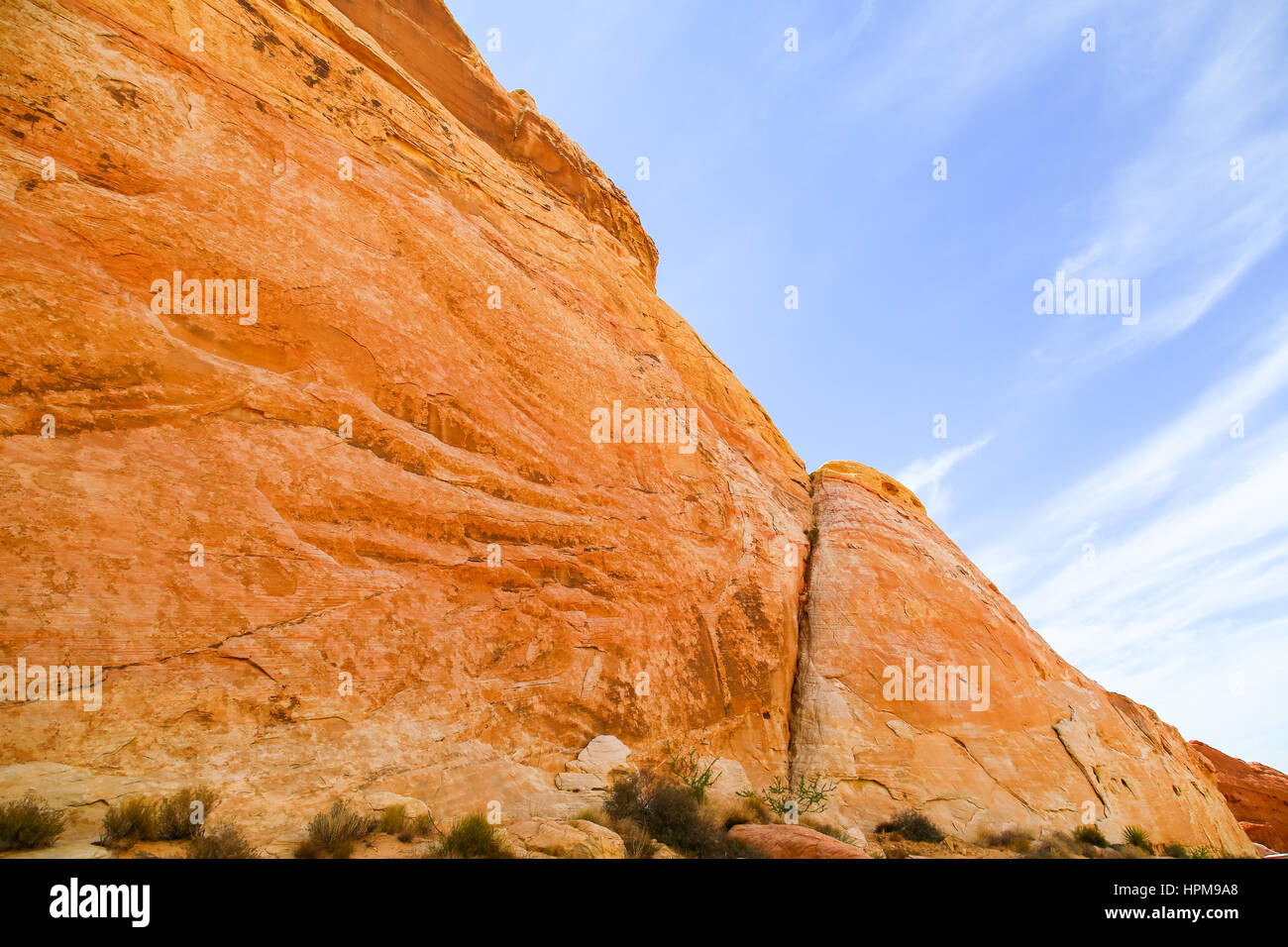 Cliff in the Valley of Fire State Park in Nevada, USA Stock Photo - Alamy