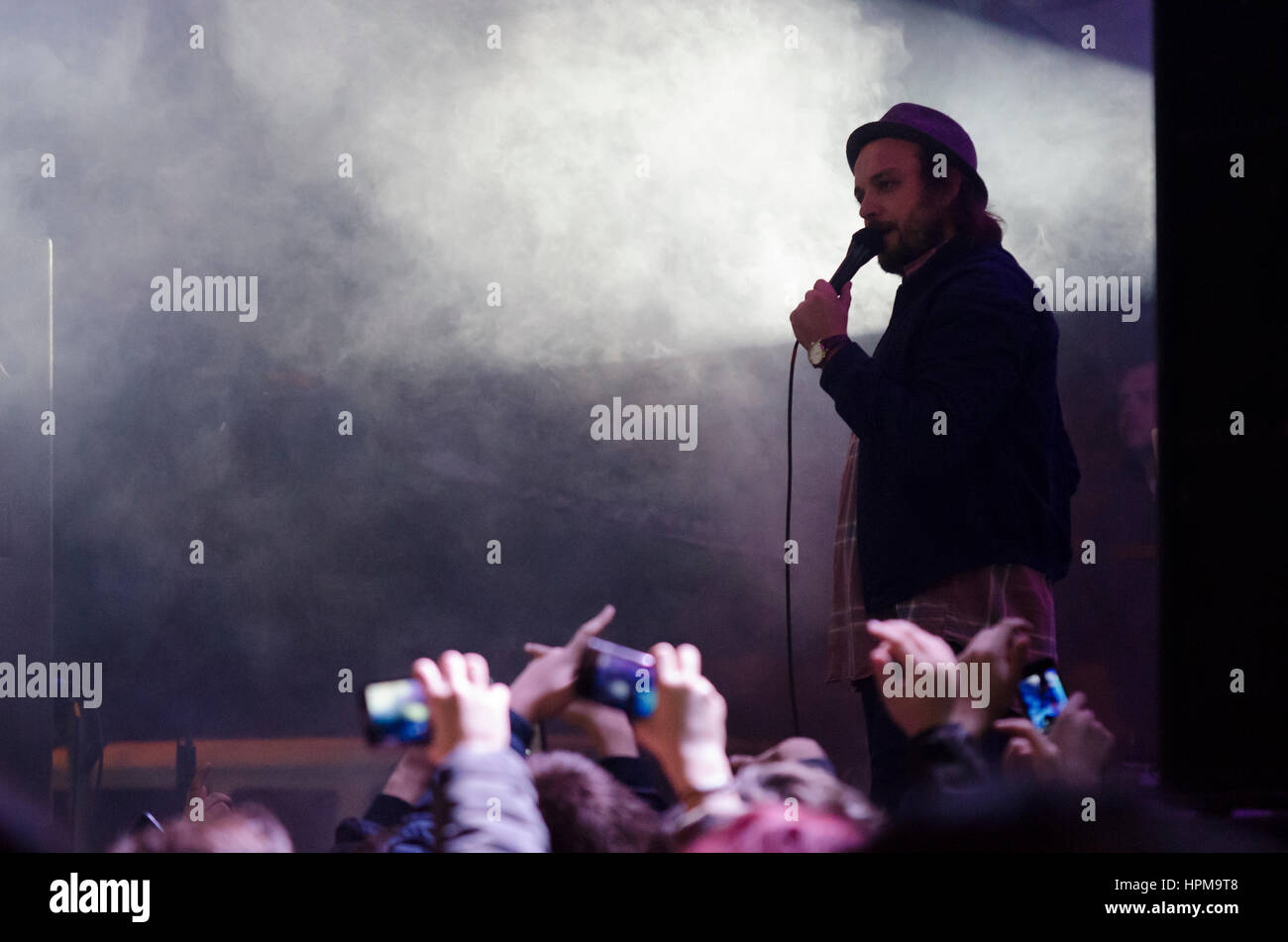 Slatkaristika singing on stage in Veles, R. Macedonia Stock Photo - Alamy